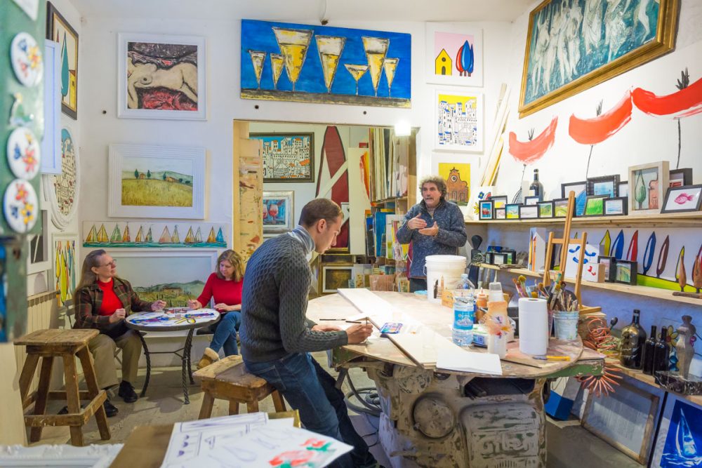 Fresco Painting Master Class - Art Gallery Studio Iguarnieri