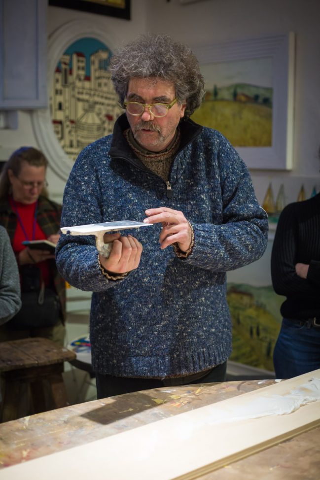 Fresco Painting Master Class - Art Gallery Studio Iguarnieri