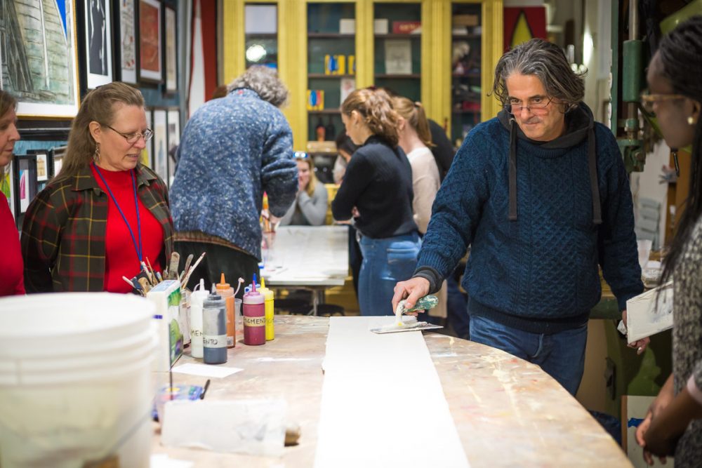 Fresco Painting Master Class - Art Gallery Studio Iguarnieri