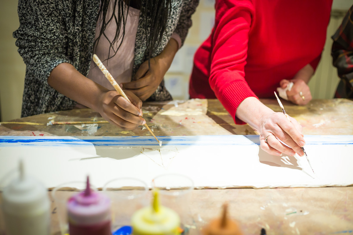 Fresco Painting Master Class - Art Gallery Studio Iguarnieri