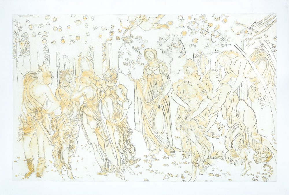 Primavera Botticelli Bruna - Art Gallery Studio Iguarnieri